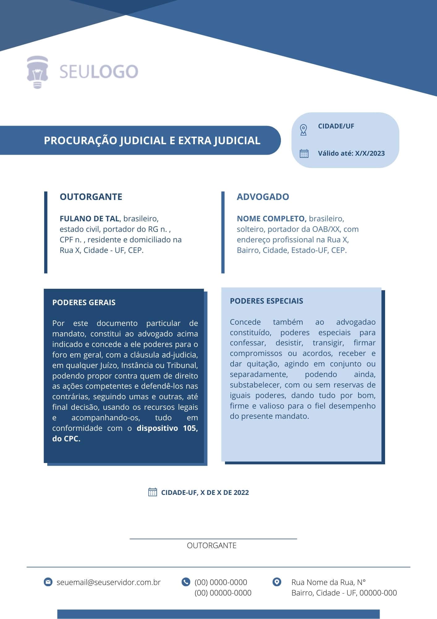 Pacote Visual Law - Agência Direito Fácil